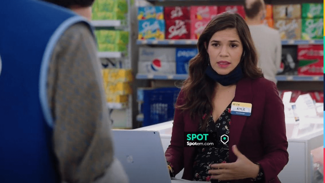 Veronica Beard Kiona Floral Top porté par Amy (America Ferrera) vu dans ...