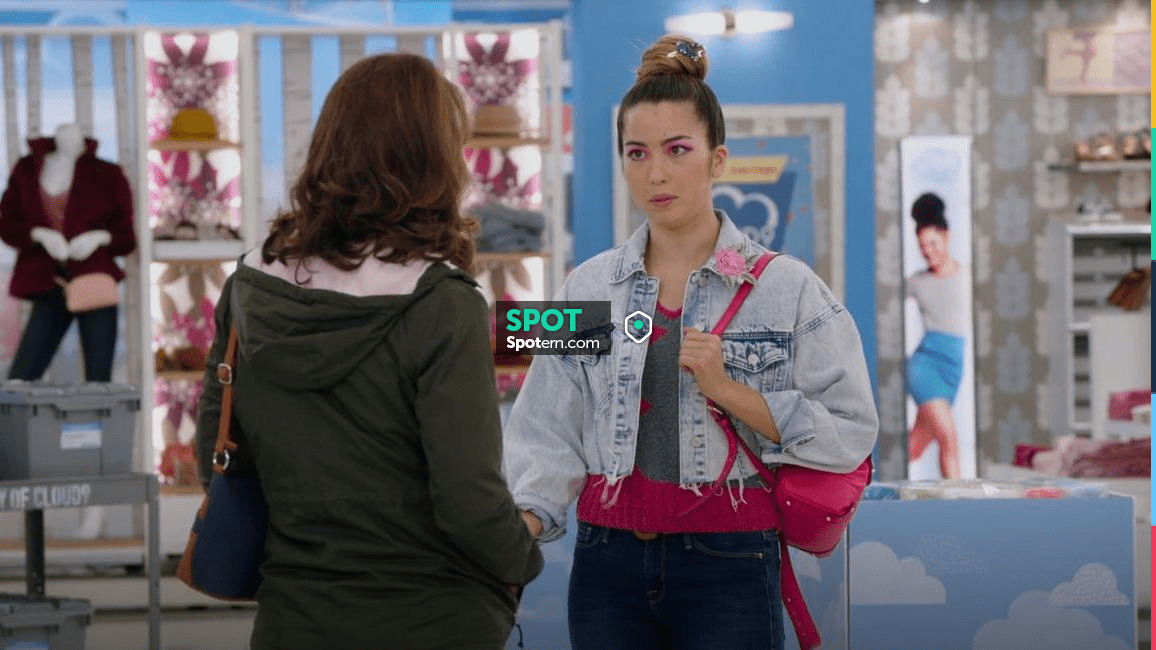 Forever 21 Croppped Acid Wash Denim Jacket porté par Cheyenne (Nichole ...