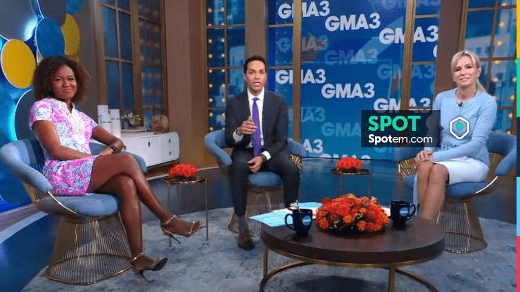 Rosetta Getty Asymmetric Cotton-Jersey Top worn by Jennifer Ashton as ...