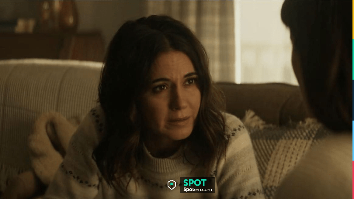 Club Monaco Boiled Cashmere Fair Isle Sweater worn by Lana Lang Cushing ...
