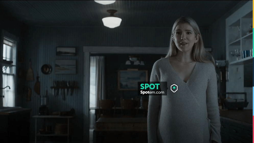 Vince Ribbed Wrap Dress worn by Doris Gardener(Lily Rabe) as seen in ...