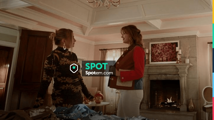 Nanushka Cut Out Fitted Midi Dress worn by Amanda Carrington (Eliza ...