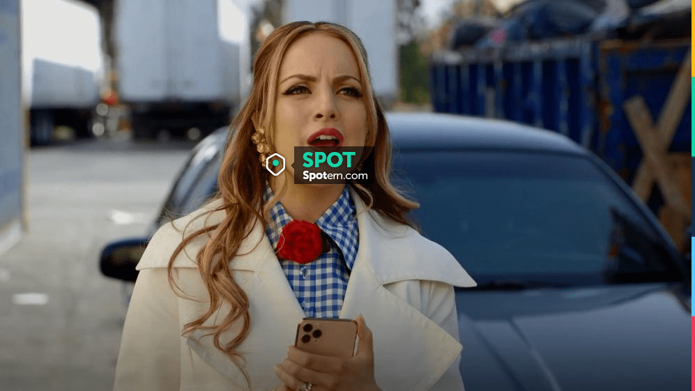 Jennifer Behr Collette Floral Drop Earrings worn by Fallon Carrington ...