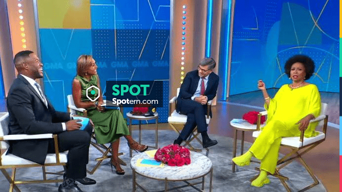 Hobbs London Cassandra Dress worn by Robin Roberts as seen in Good ...