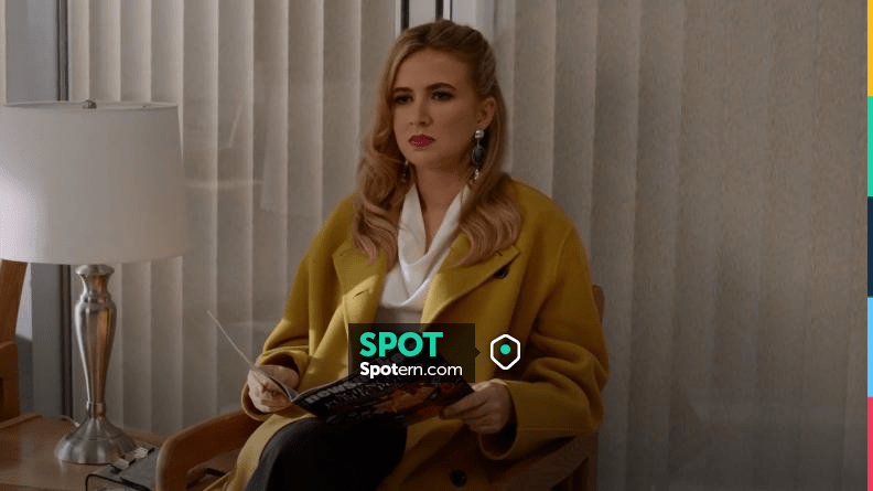 Proenza Schouler White Label Double Face Double Breasted Coat worn by ...