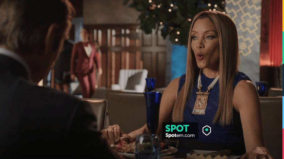 Dries Van Noten Ruched Stretch Tulle Top worn by Dominique Deveraux ...