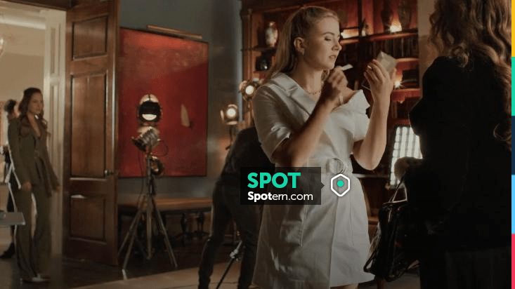 Cinq à Sept Mil­ly Dress worn by Amanda Carrington (Eliza Bennett) as ...