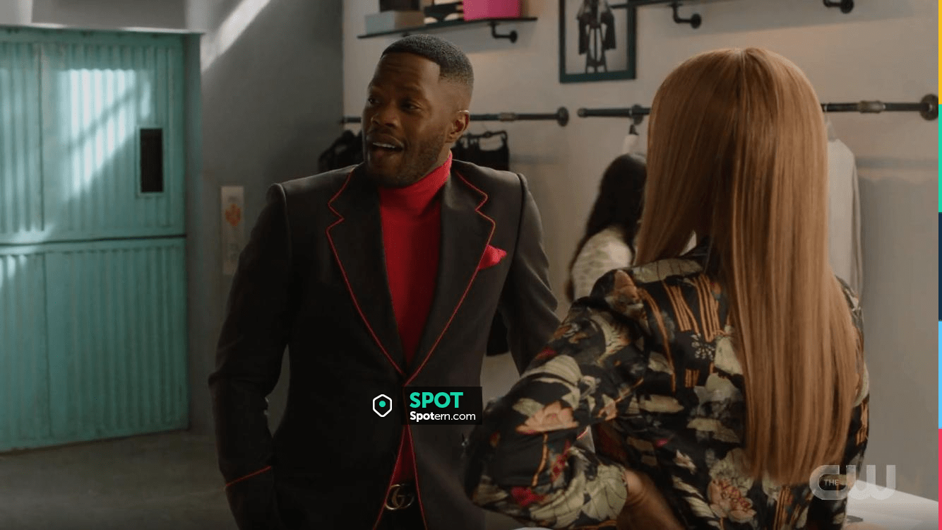 Gucci Heritage Tuxedo worn by Jeff Colby (Sam Adegoke) as seen in ...
