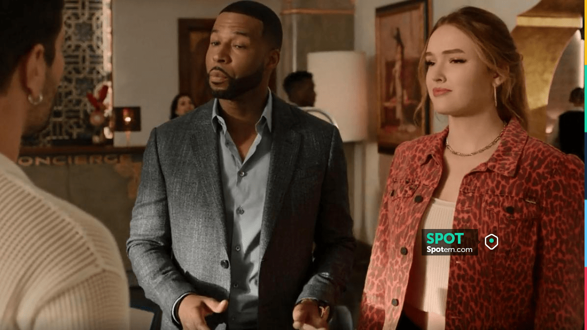 Mother The Puffy Bruiser Leopard Jacket worn by Kirby Anders (Maddison ...