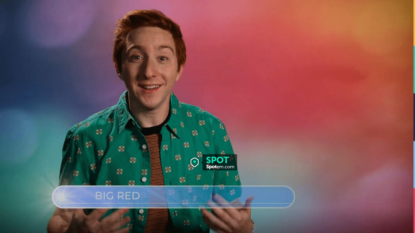 Levi's Green Geometric Shirt worn by Big Red (Larry Saperstein) as seen ...