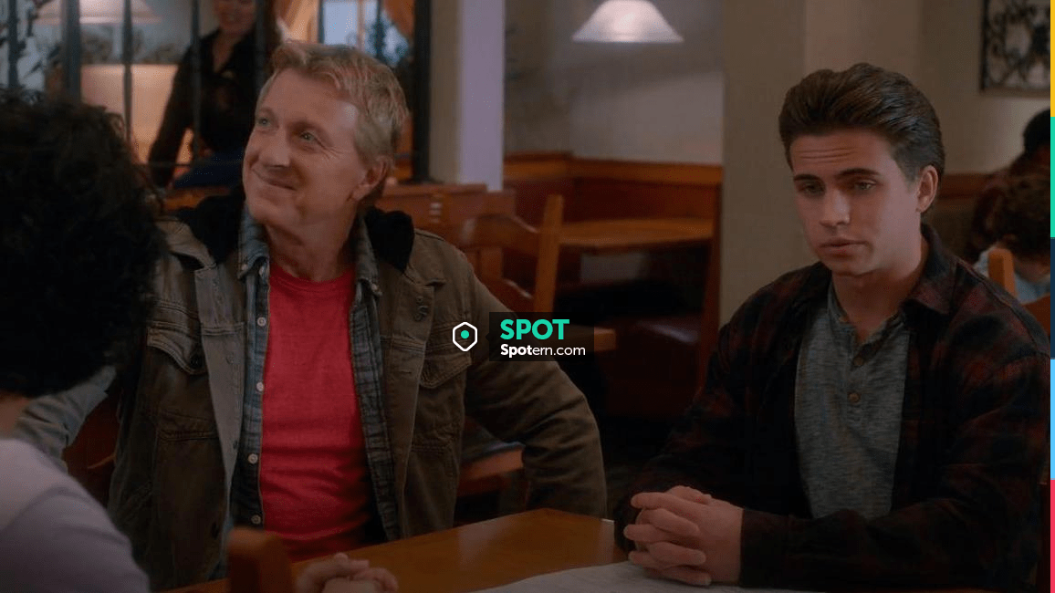Paige Hooded Scout Jacket worn by Johnny Lawrence (William Zabka) as ...