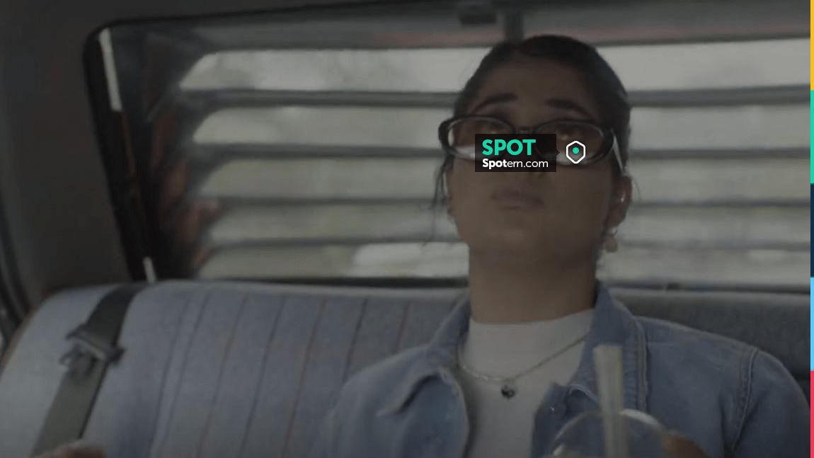 Rubi Ophelia Oval Sunglasses worn by Amerie Wadia (Ayesha Madon) as seen in Heartbreak High ...