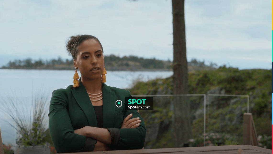 P.A.R.O.S.H. Double Breasted Blazer worn by Margaret Keller (Raylene Harewood) as seen in ...