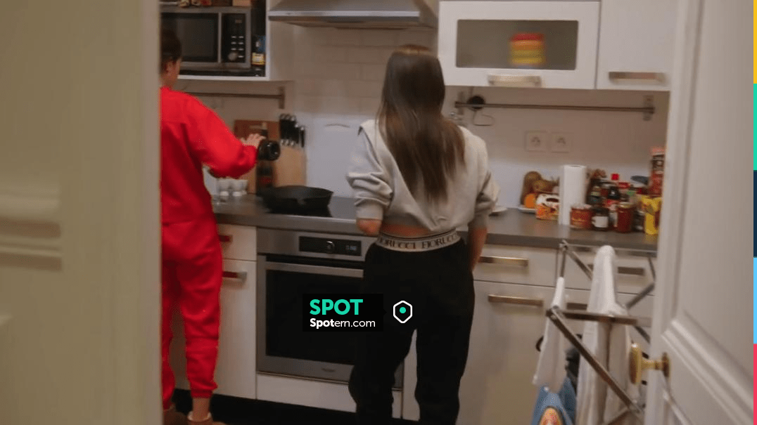 Fiorucci Waistband Logo Jogger worn by Victoria Zito as seen in Real ...