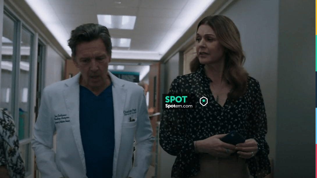 Nili Lotan Floral-print Poet-sleeve Blouse worn by Kit Voss (Jane ...