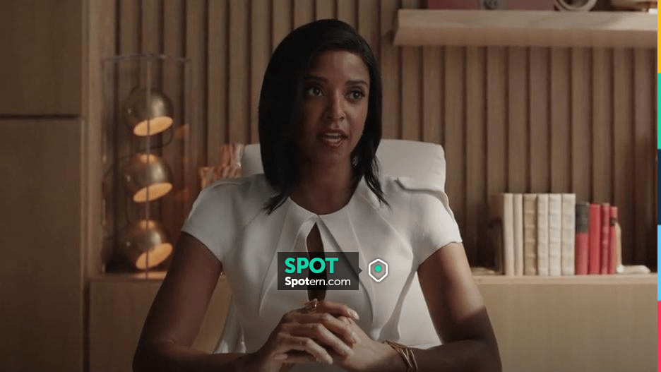 Roland Mouret Eppleton Dress worn by Mallory Book (Renée Elise ...