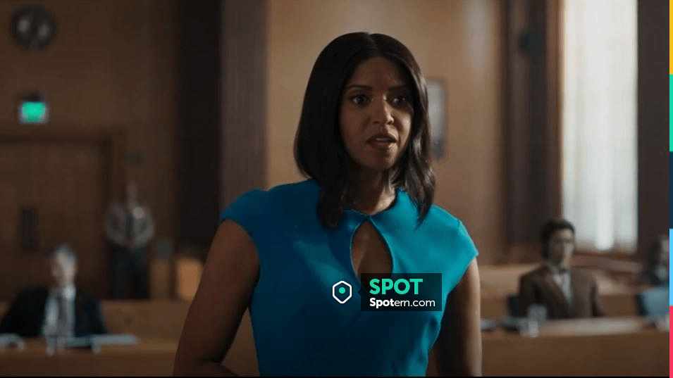 Vestido de Roland Mouret Chiswell usado por Mallory Book (Renée Elise ...