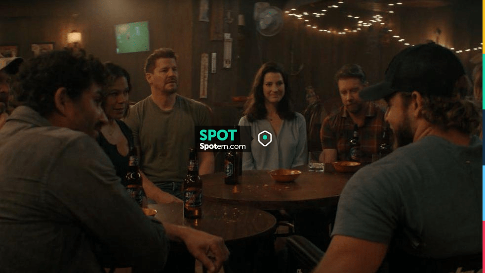 NYDJ Pintuck Blouse worn by Mandy Ellis (Jessica Paré) as seen in SEAL ...