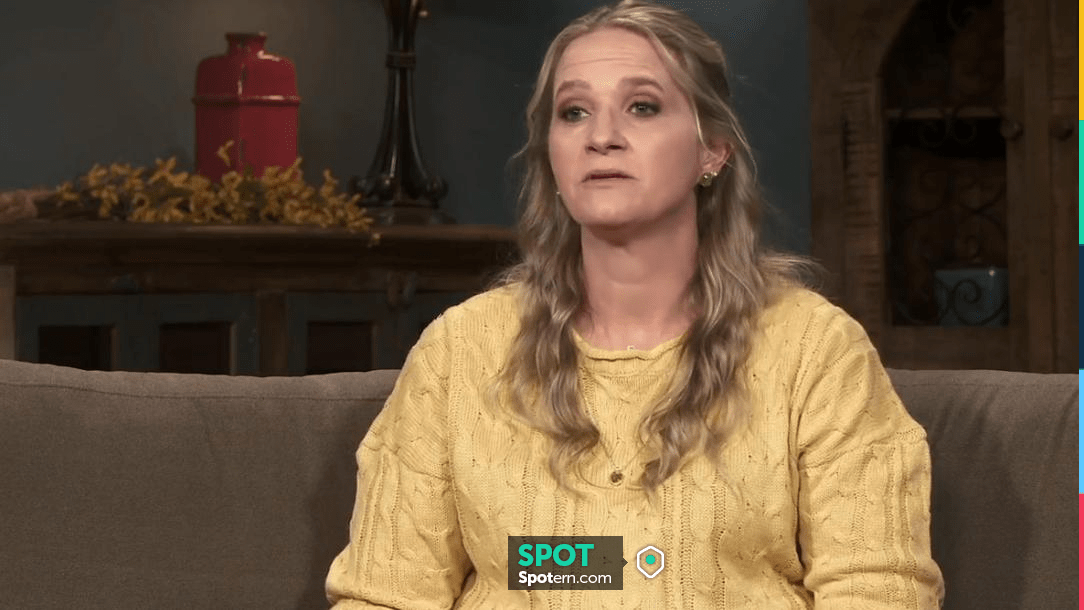 Lularoe Harper Cable Knit Sweater worn by Christine Brown as seen in ...