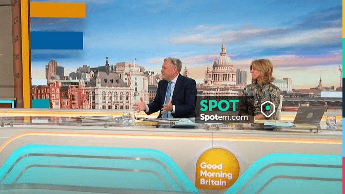 Ridley London Carina Shirt Dress worn by Kate Garraway as seen in Good ...