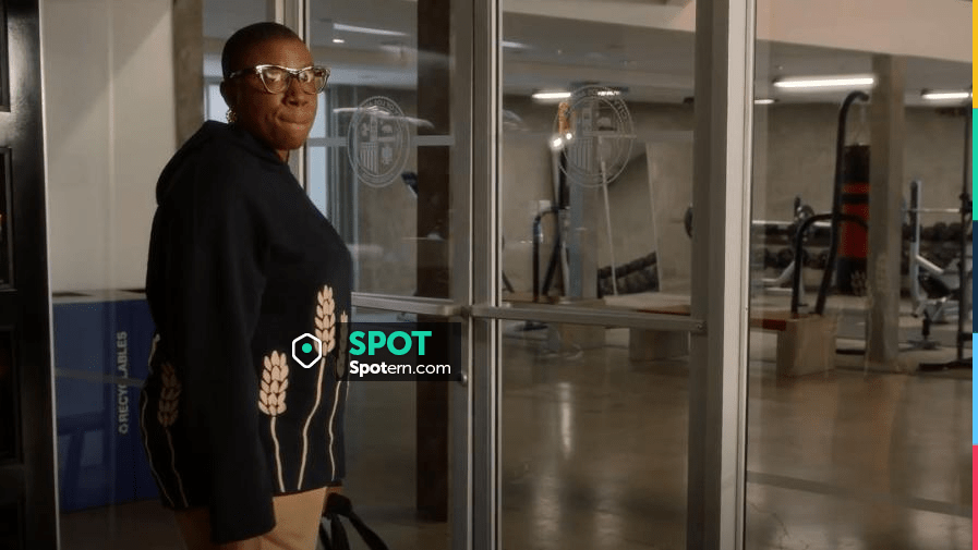 Sandro Embroidered Hoodie worn by Henrietta 'Hen' Wilson (Aisha Hinds ...