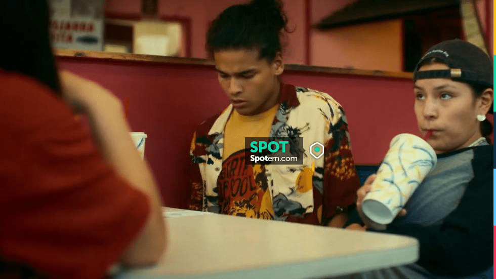 Urban Outfitters Bird Print Camp Collar Shirt worn by Bear Smallhill (D ...