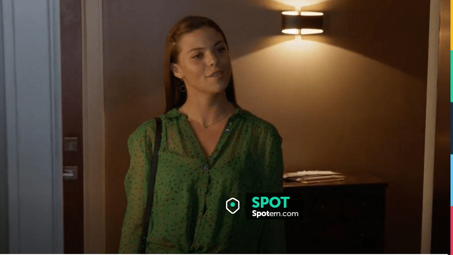 VERONICA BEARD Dazed Knotted Shirred Camisa de gasa de seda con ...