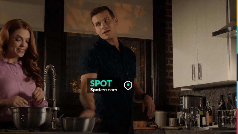 Hugo Relaxed Fit Polo Shirt worn by Evan 'Buck' Buckley (Oliver Stark ...