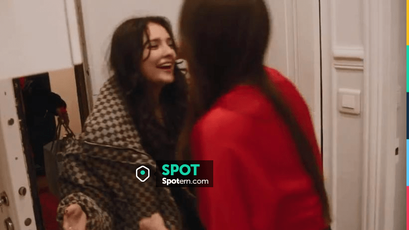 MISBHV Monogram Jacquard Puffer Jacket worn by Victoria Zito as seen in ...