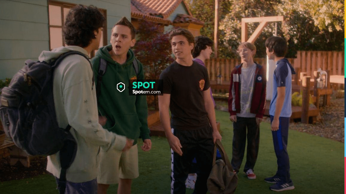 Santa Cruz Toxic Hand Dark Green Hoodie worn by Eli(Jacob Bertrand) as ...