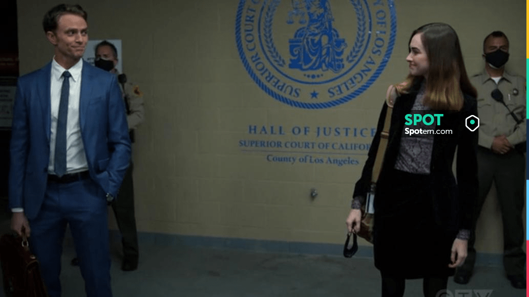 Theory Cinched Blazer porté par Samantha Powell (Audrey Corsa) vu dans ...