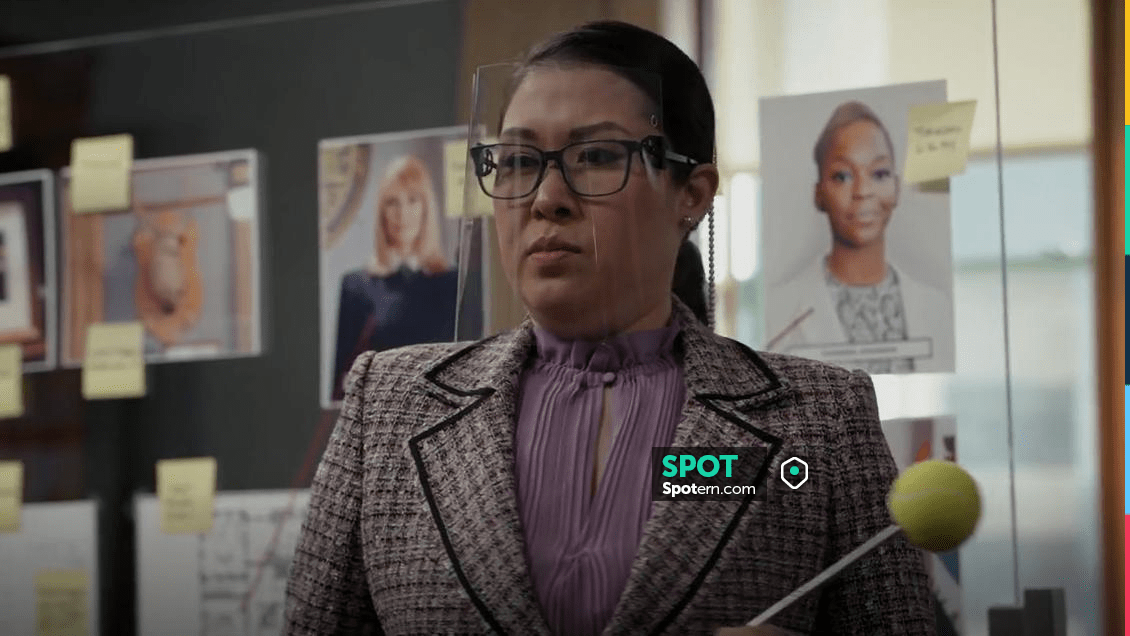 Veronica Beard Theron Blazer worn by Sherri Kansky (Ruthie Ann Miles ...