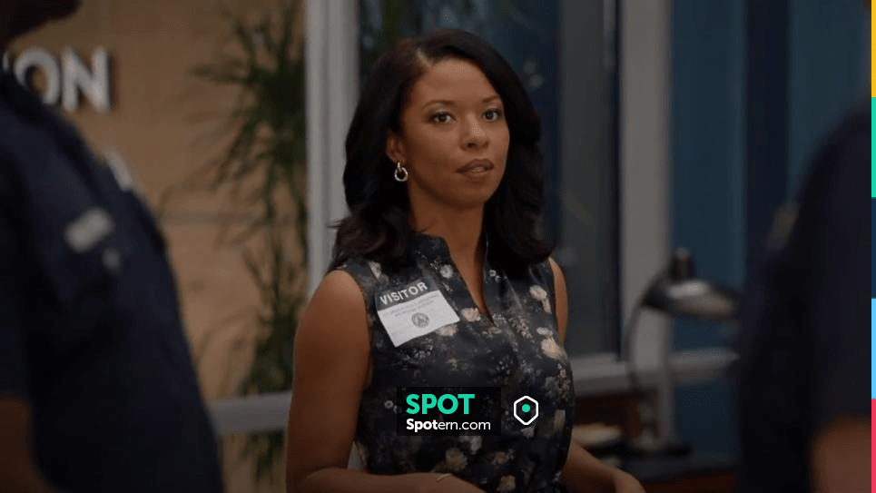 Vince Rose Field Popover Dress worn by Talia Bishop (Afton Williamson ...