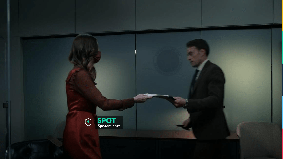 Vince Satin Slipdress worn by Samantha Powell (Audrey Corsa) as seen in ...