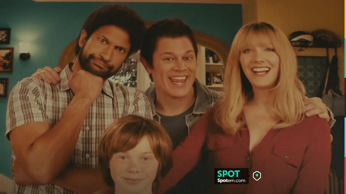 James Perse Slub Panel Shirt worn by Bree Marie Jensen (Judy Greer) as ...