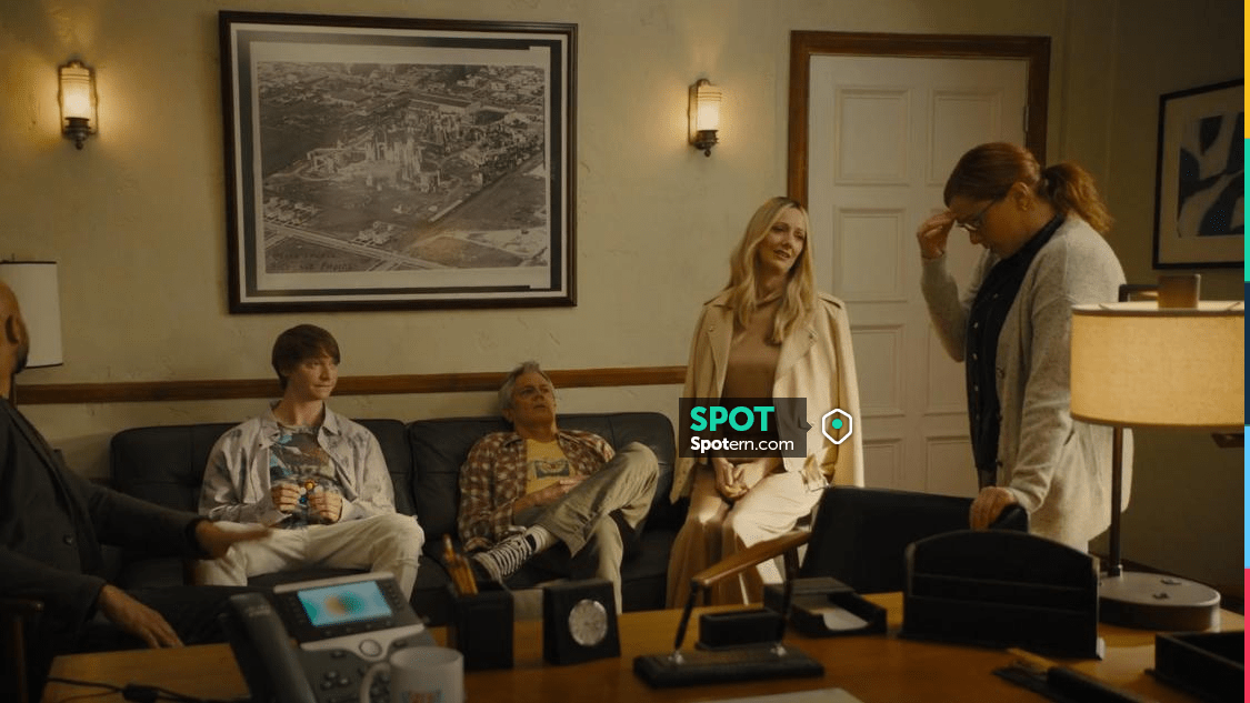 Theory Moto Jacket In Leather worn by Bree Marie Jensen (Judy Greer) as ...