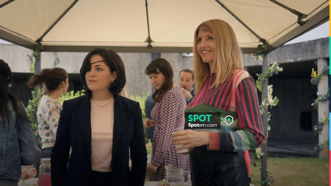 Dries Van Noten Nacre Sweatshirt worn by Eva Garvey (Sharon Horgan) as ...