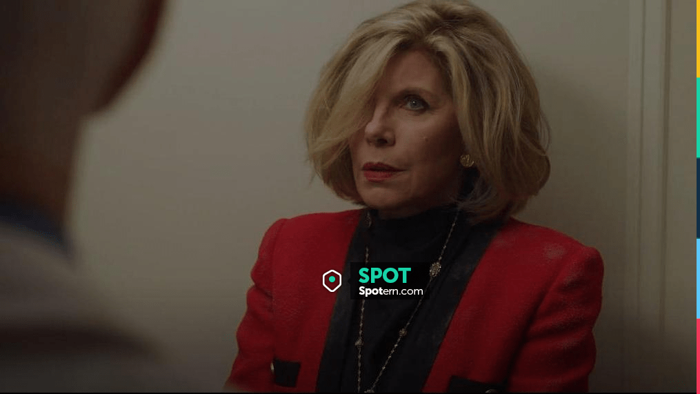 Saint Laurent Wool Blend Jacket worn by Diane Lockhart (Christine ...