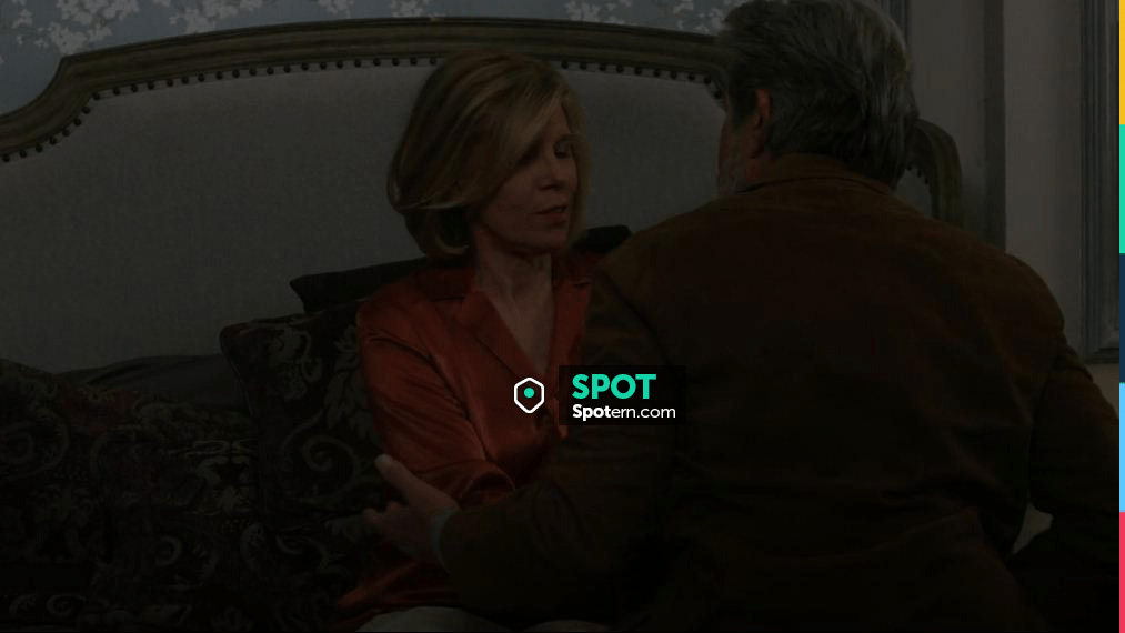 La Perla Silk Pajama worn by Diane Lockhart (Christine Baranski) as ...