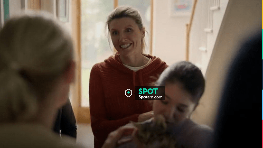 Rag and Bone Sunny Textured Cotton Hoodie worn by Eva Garvey (Sharon ...