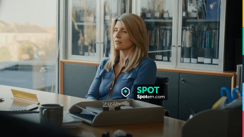 Chloé Em­bell­ished Ribbed Knit Sweater worn by Eva Garvey (Sharon ...