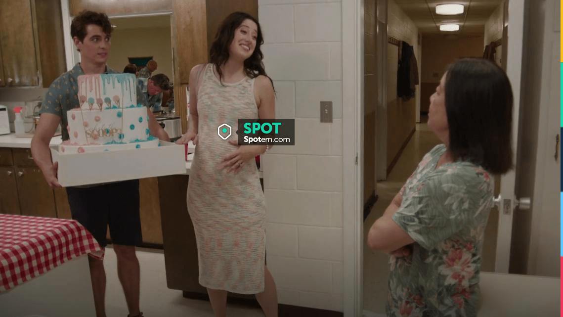 Gimaguas Kingston Dress worn by Nadine Garcia-Parney (Taylor Ortega) as seen in Welcome to ...