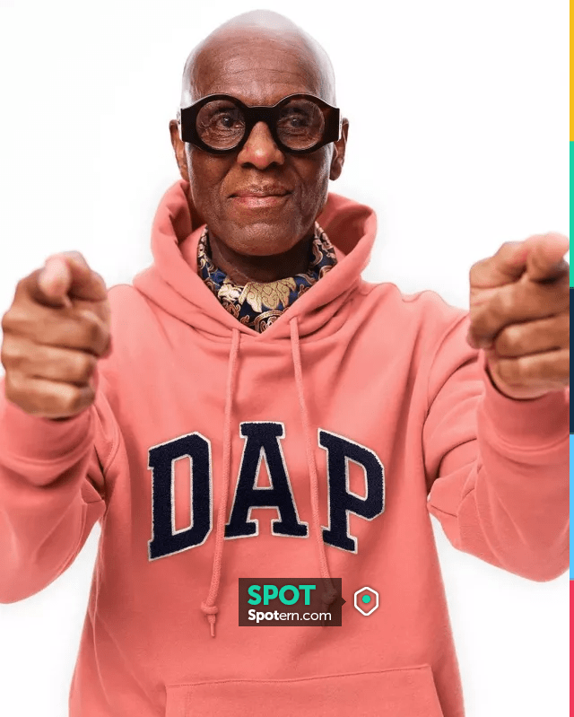 Dap Pink Hoodie porté par Dapper Dan sur son compte Instagram ...
