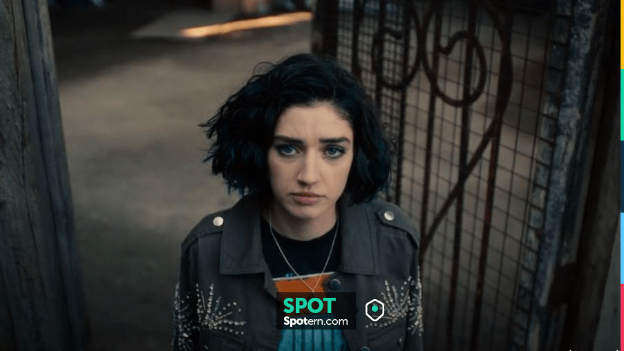 Topshop Rhinestone Barry Jacket worn by Tilda Webber (Morgan Taylor ...