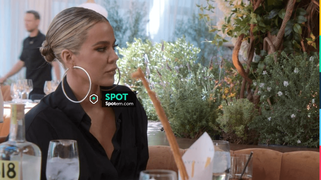 Jennifer Fisher Shane Hoop worn by Khloé Kardashian as seen in The ...
