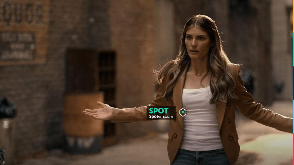 Veronica Beard Cooke Dickey Veste portée par Addison Augustine (Caitlin ...