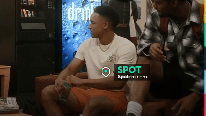 Sandro Embroidered Flower Tee worn by Damon Sims (Peyton Alex Smith) as ...