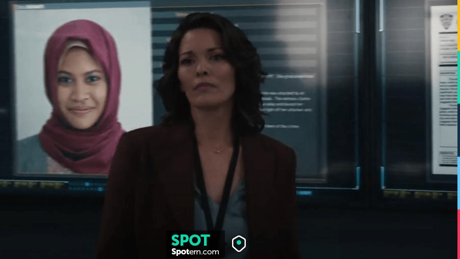 Joseph V-Neck Silk Camisole worn by Special Agent in Charge Isobel ...