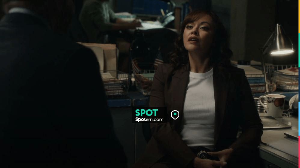 Theory Etiennette Blazer worn by Maria Baez (Marisa Ramirez) as seen in ...
