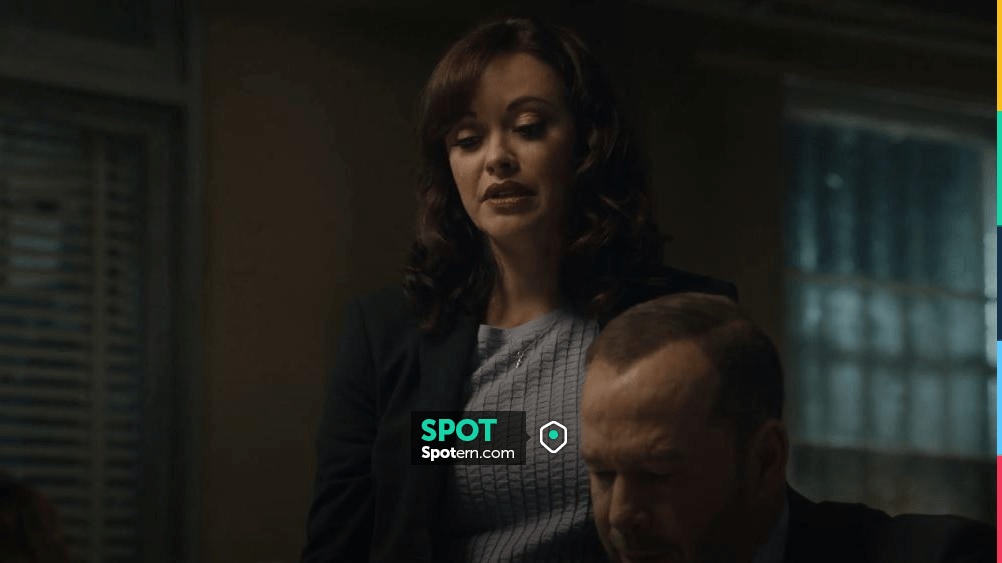 Ann Taylor Mesh Stitch Sweater worn by Maria Baez (Marisa Ramirez) as ...
